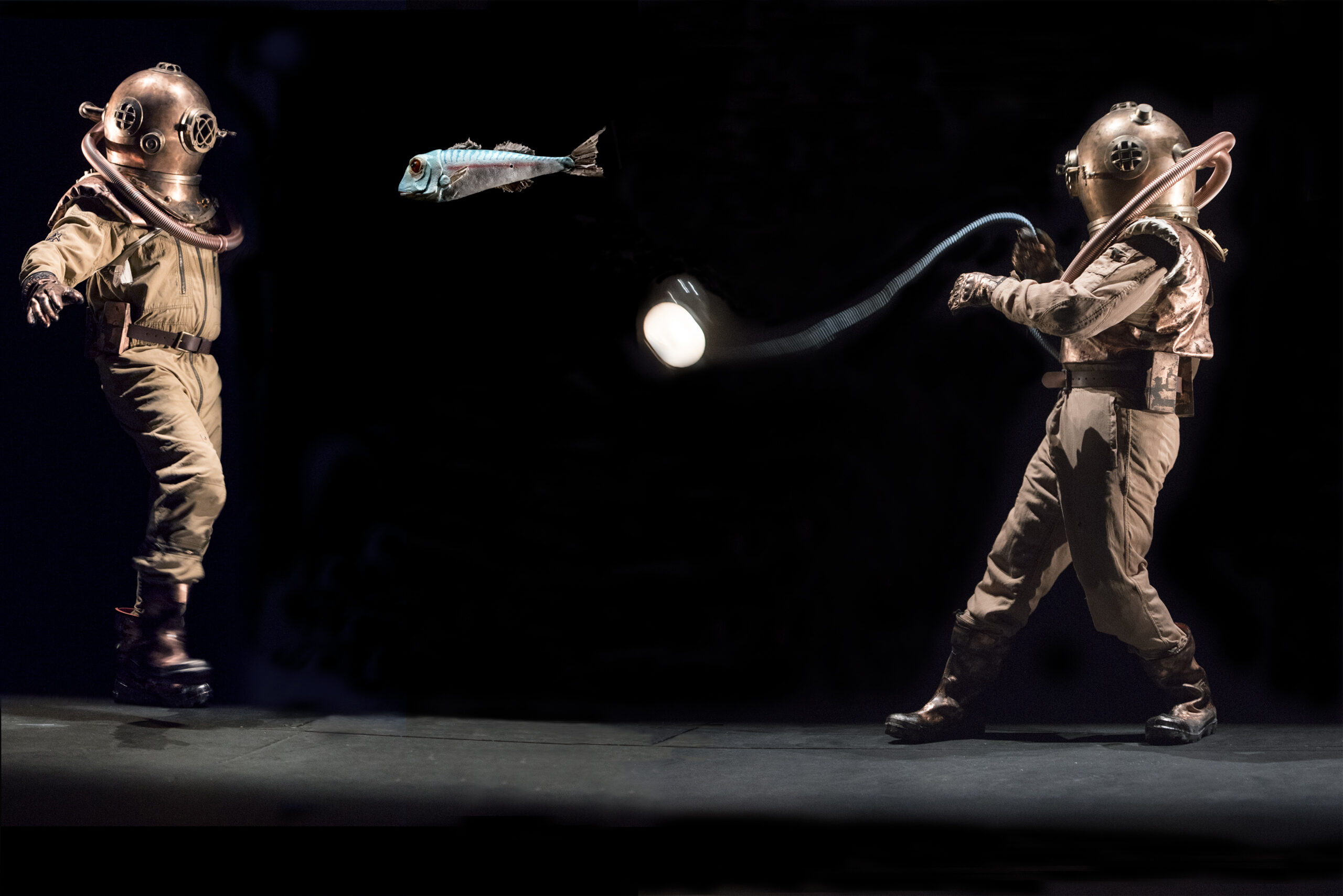 20 000 Lieues sous les mers - Compagnie Point Fixe - Théâtre de Corbeil-Essonnes